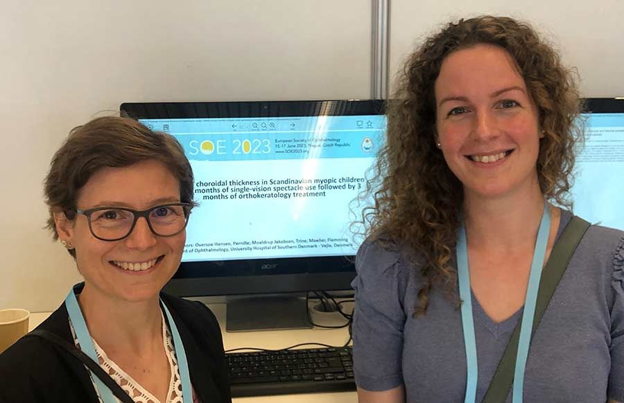 Signifikant aftaget koroidaltykkelse hos skandinaviske børn ved ...